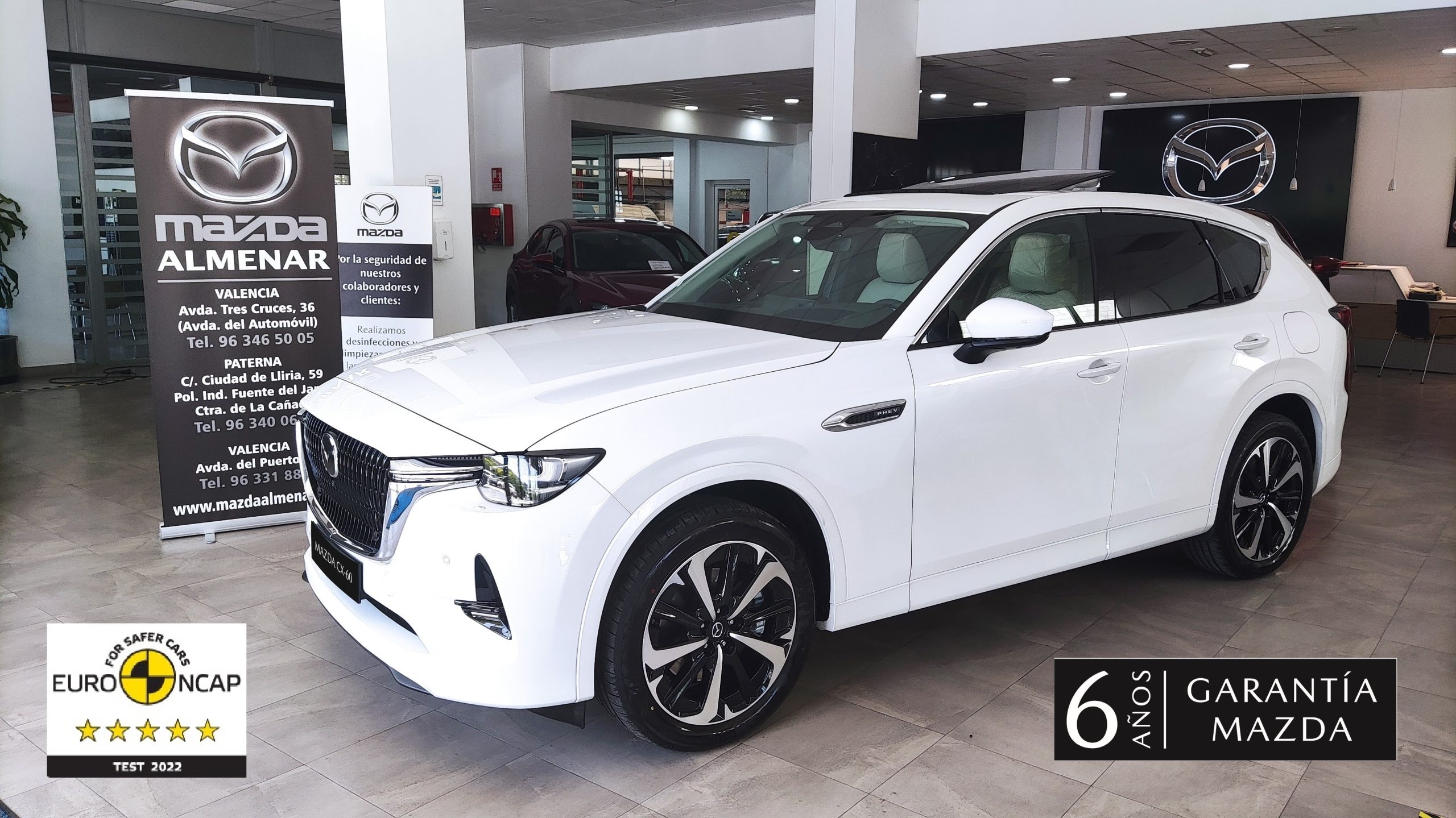 MAZDA ALMENAR presenta en la Feria del Automóvil su nuevo Mazda CX-60 ...