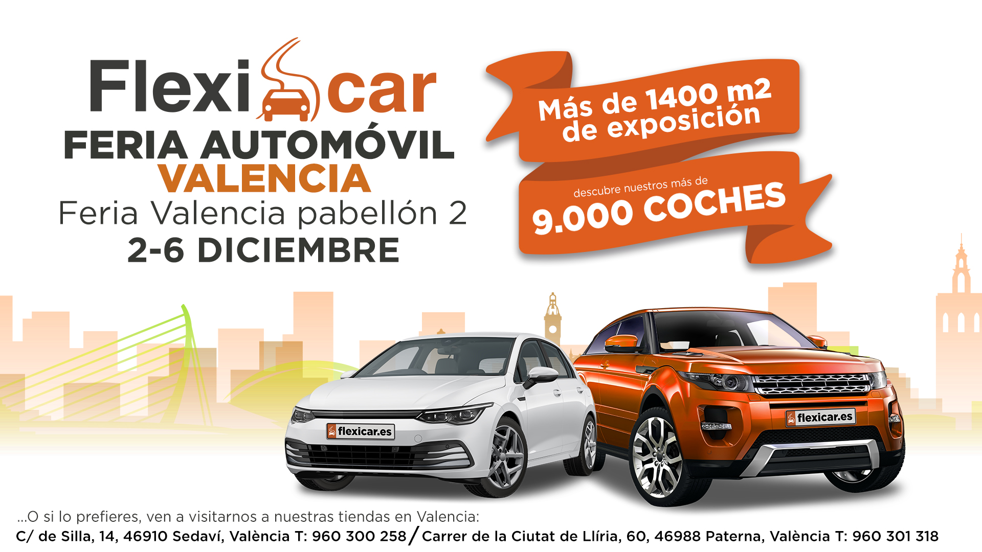 Flexicar arranca diciembre en la Feria del Automóvil de Valencia con ...